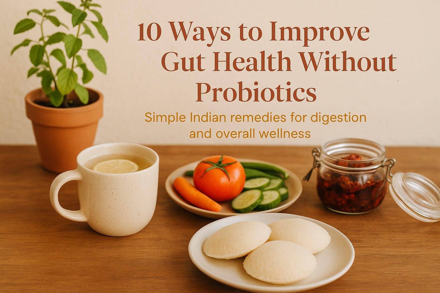 10 Effective Ways to Improve Gut Health Without Probiotics In India