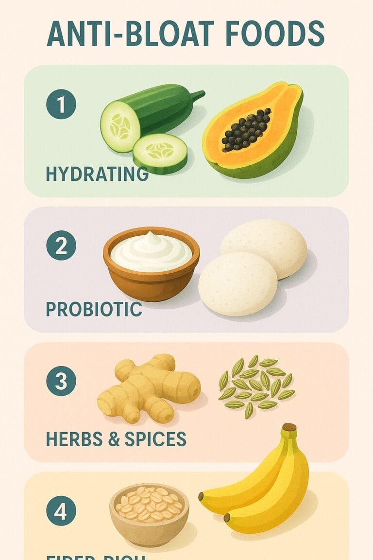 Belly Bloat: 10 Best Foods for Natural Relief